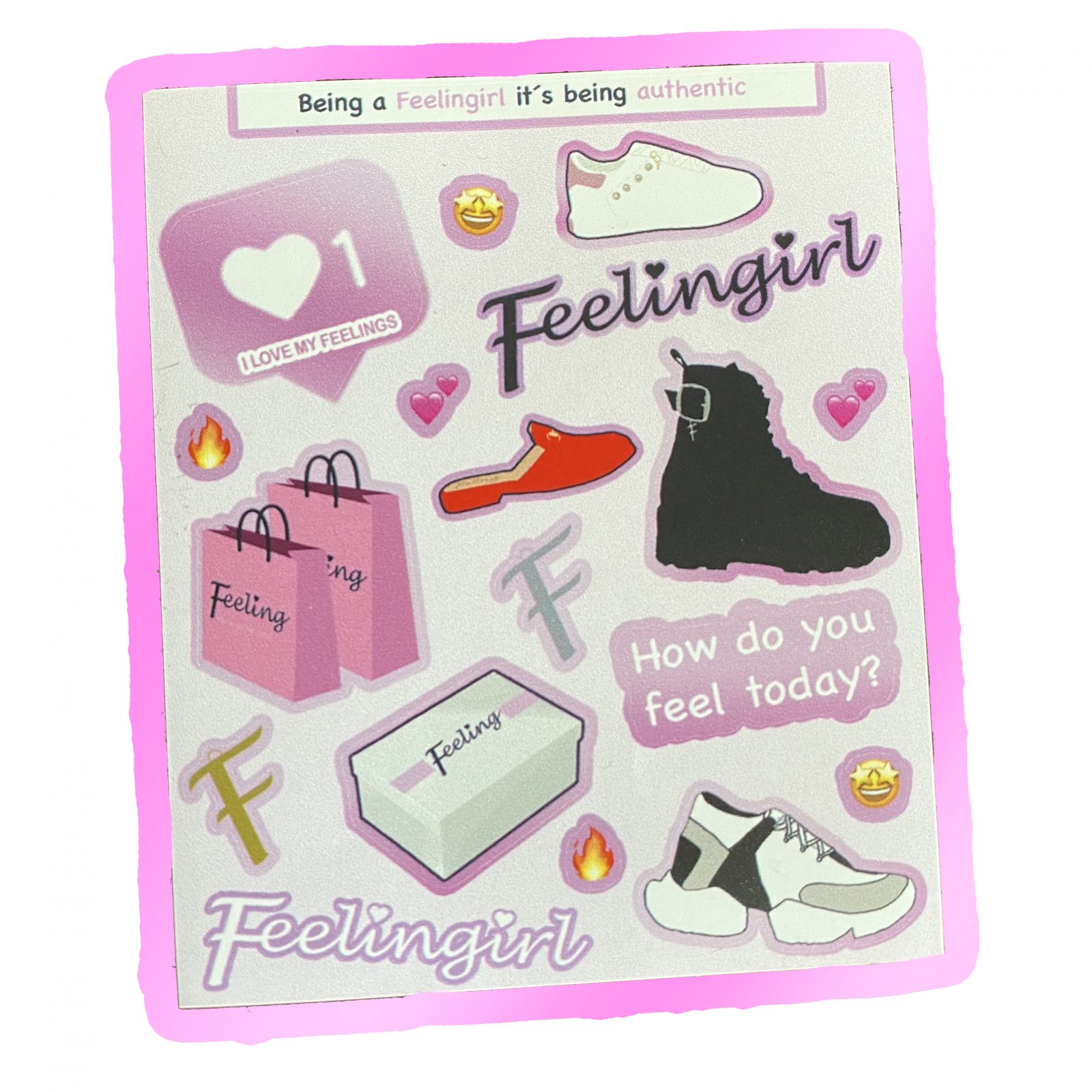 Stickers Feeling - Feeling | Zapatos en tendencia